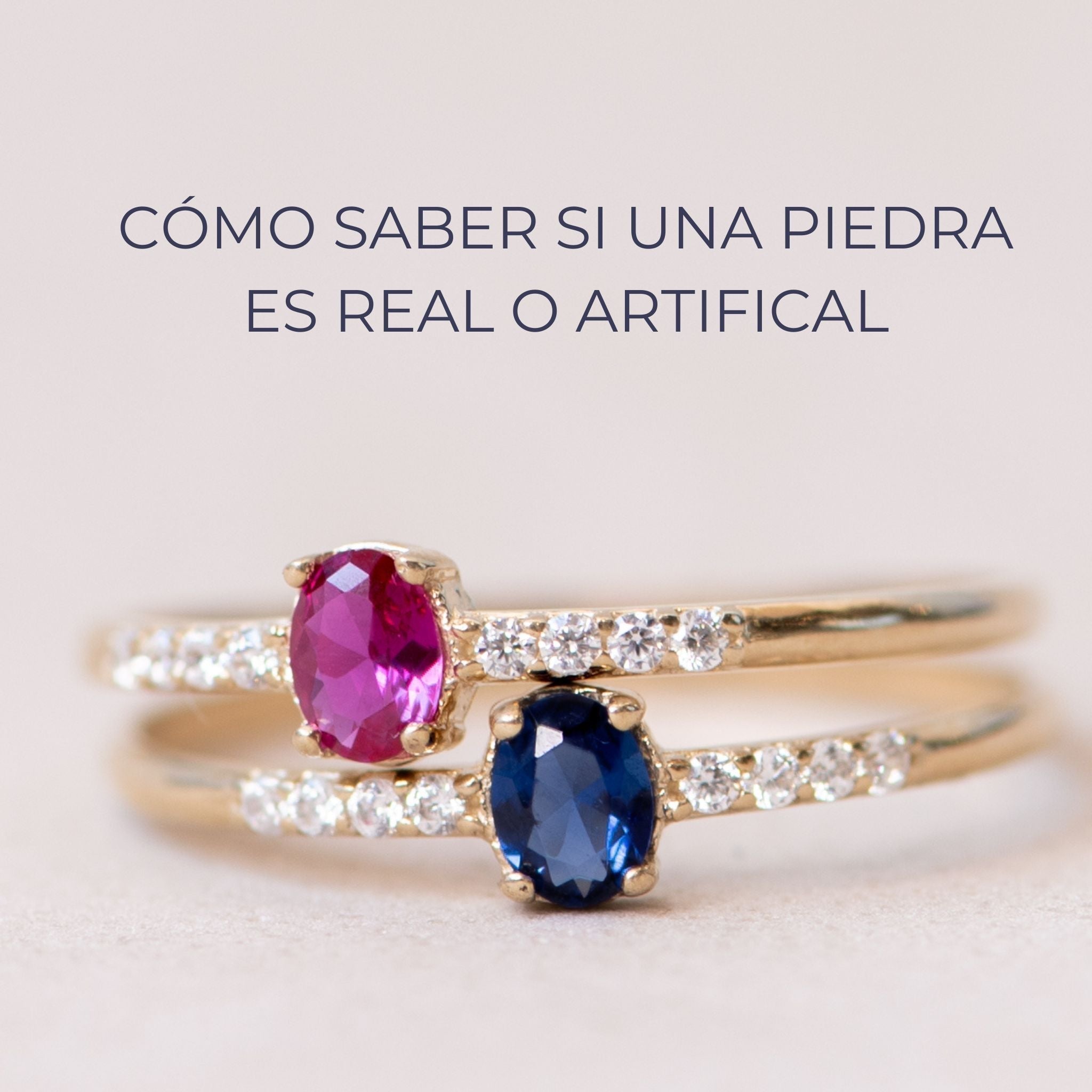 Cómo saber si una piedra es real o artificial
