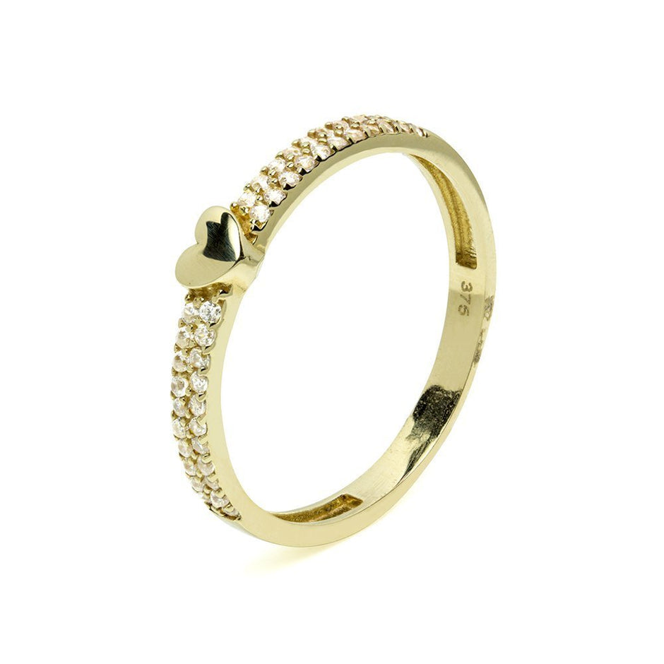 Anillos con forma de Corazón | Joyería Fina García