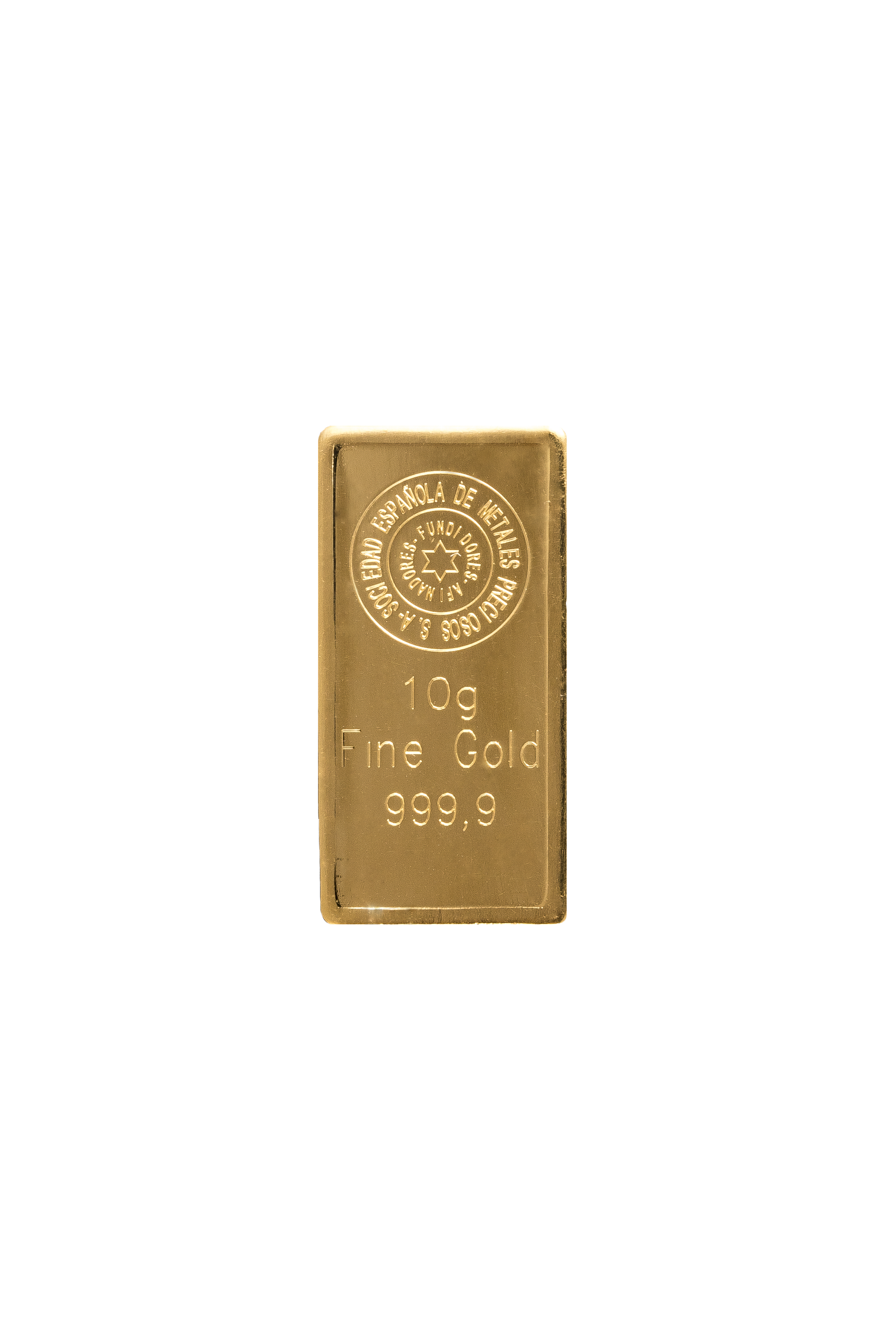 Lingote De Oro Sempsa De 10 Gramos